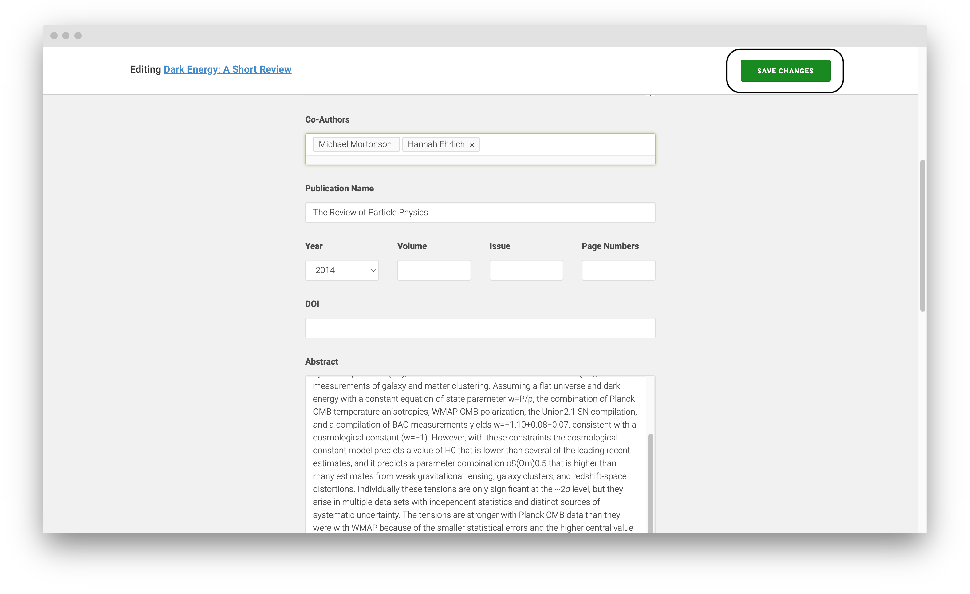 Editing Your Co-Authors – Academia