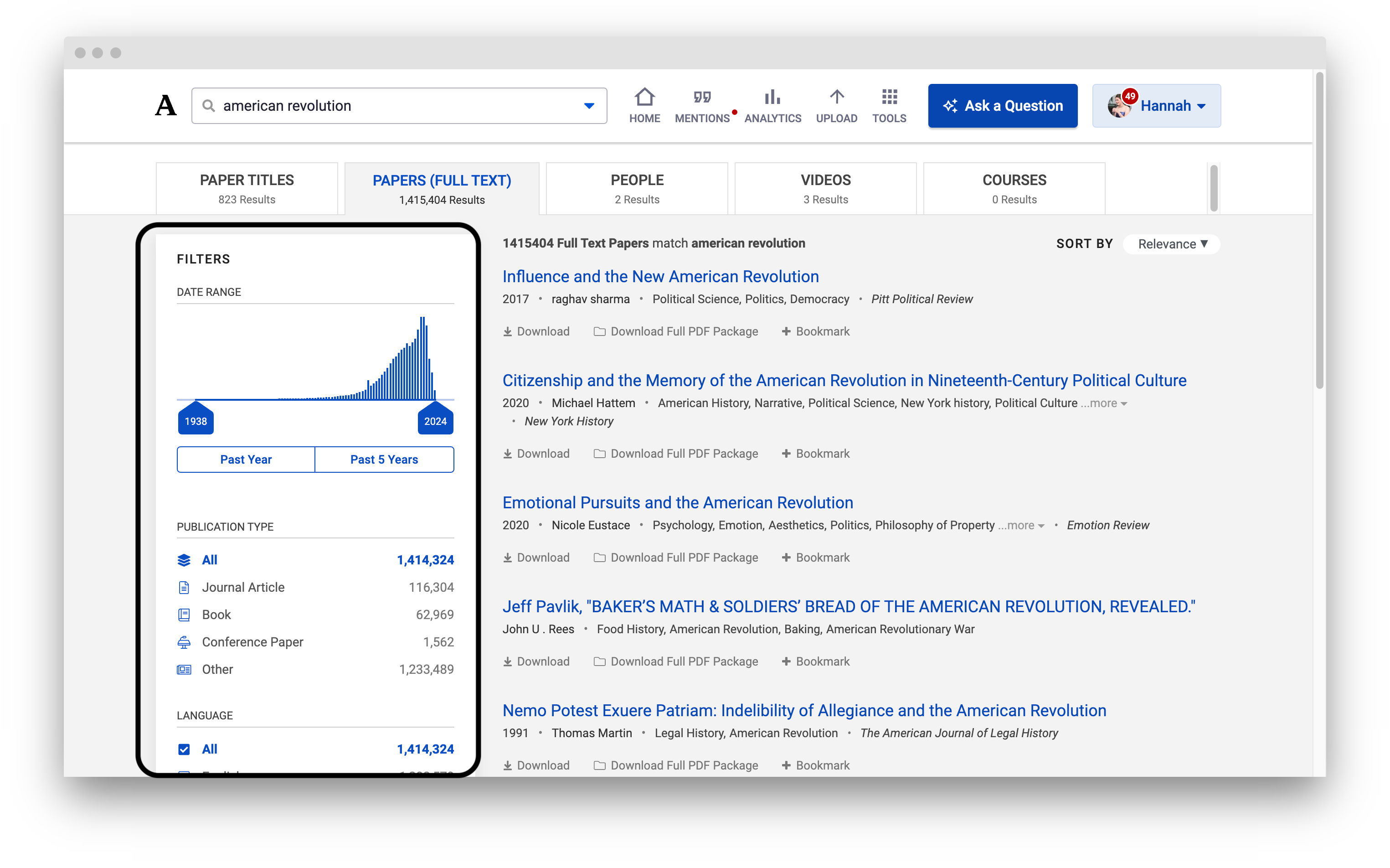 What are Search Filters? – Academia Support