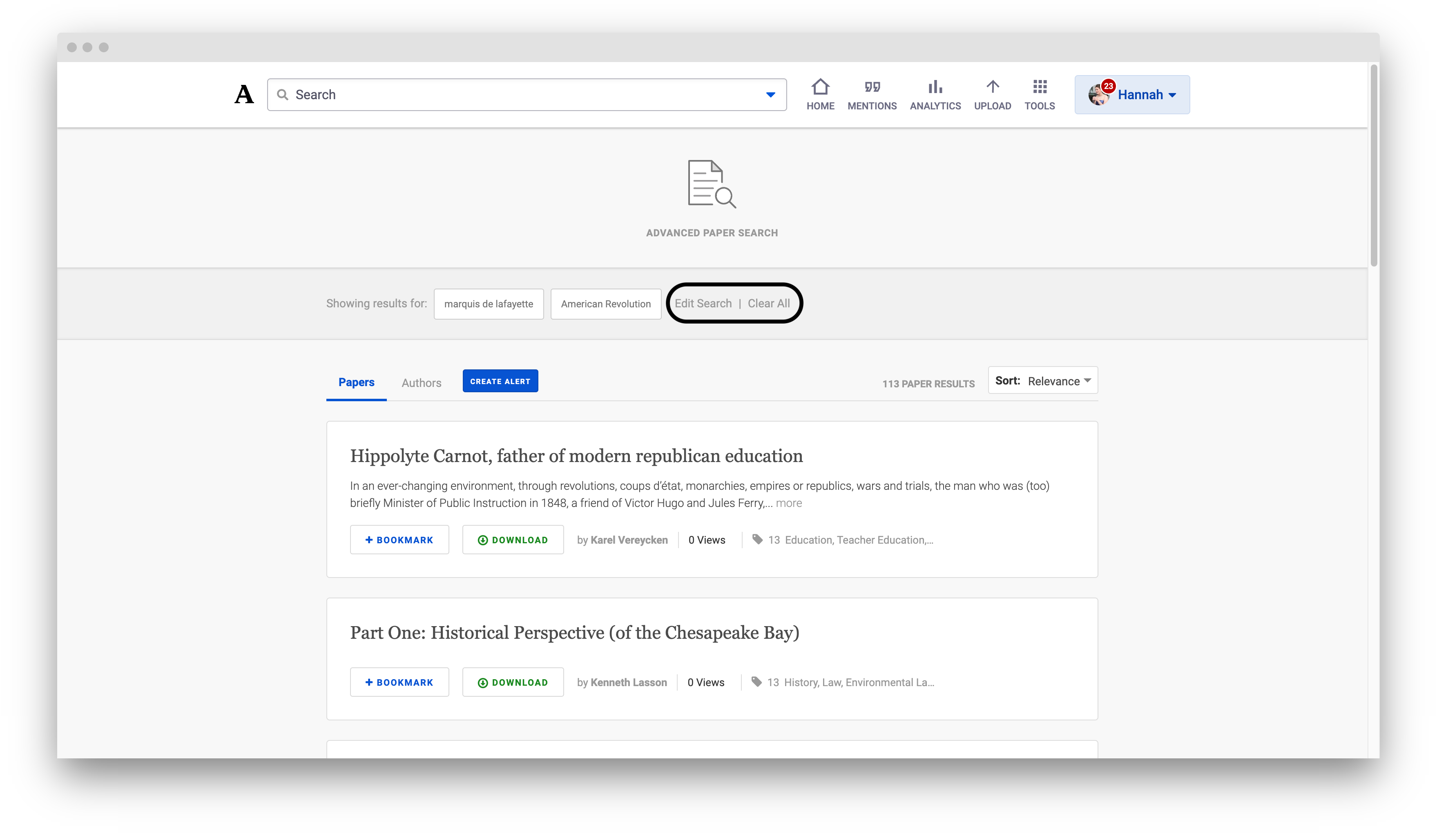 What is Advanced Search? – Academia Support